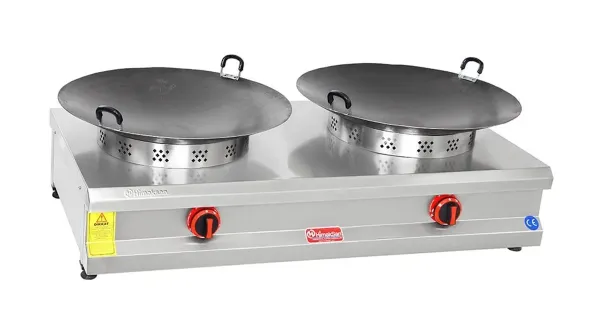 2-Burner Gas Sac Tava 120×60 cm | TurcoBazaar