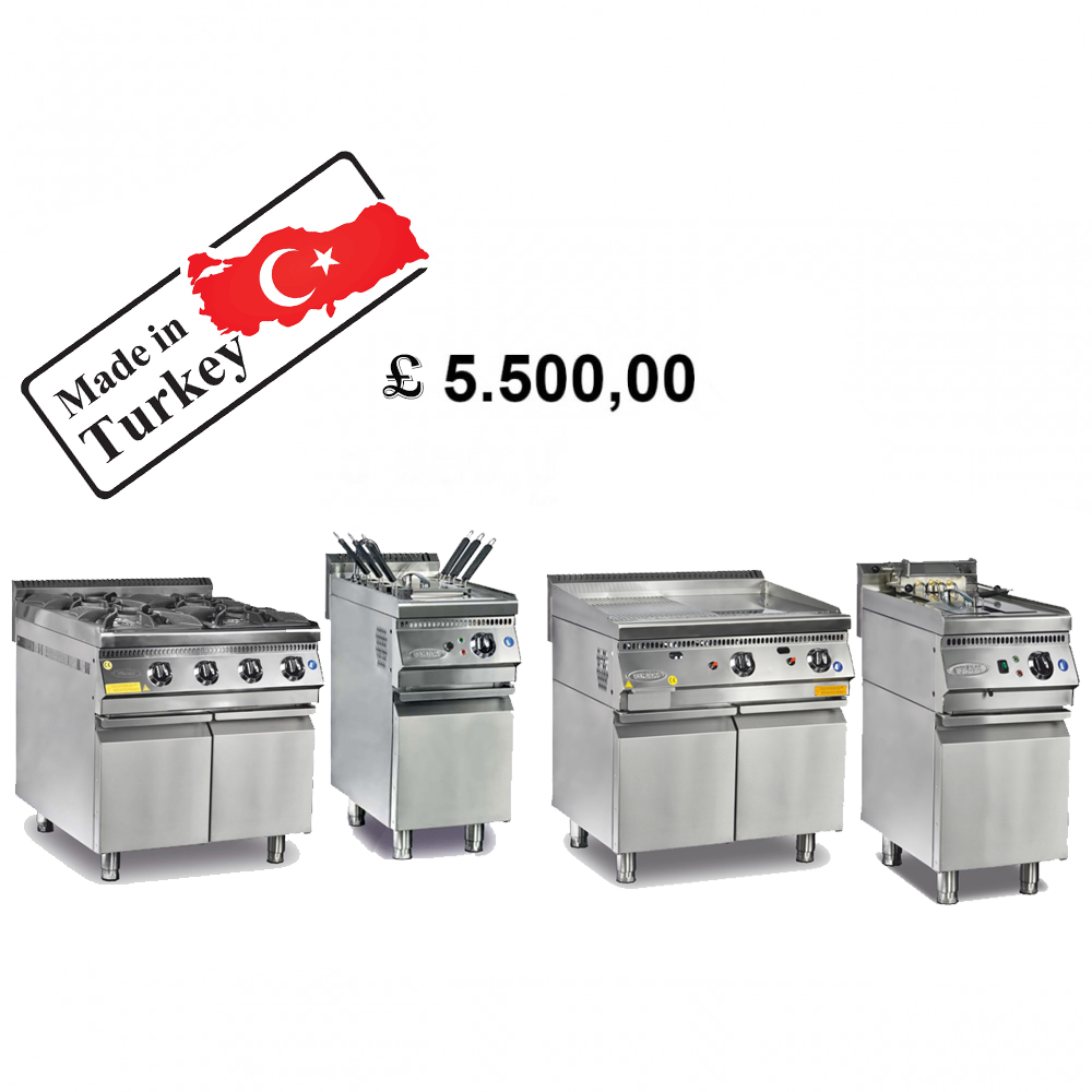Complete Set Takeaway Cooking Set Fryer Pasta Cooker Grill ...