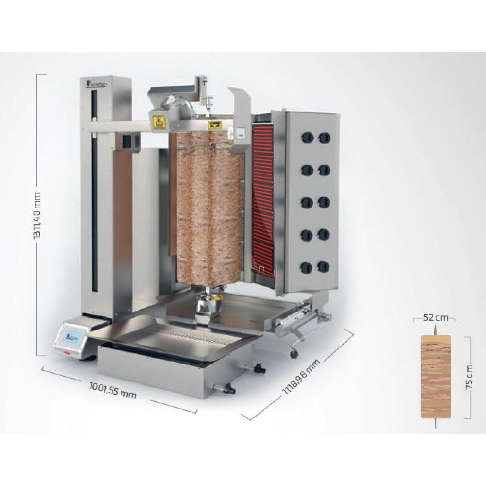 TURCOBAZAAR Shawarma Robot Machine Automatic Doner Robot ...