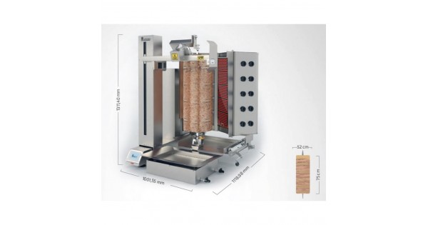 TURCOBAZAAR Shawarma Robot Machine Automatic Doner Robot ...