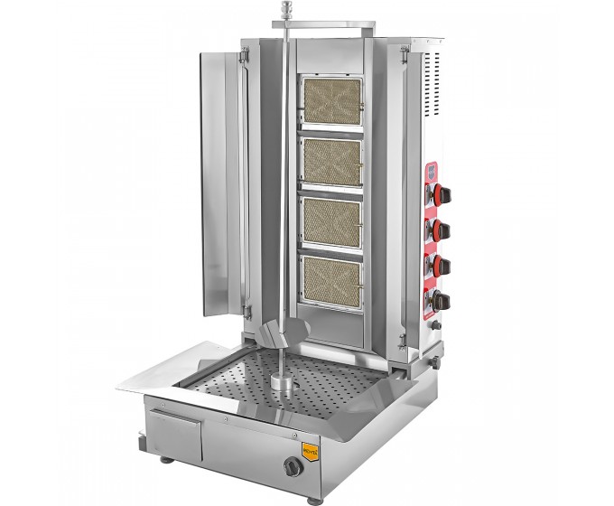 3 Burner Automatic spinning Shawarma Machine Spinning Griller ...