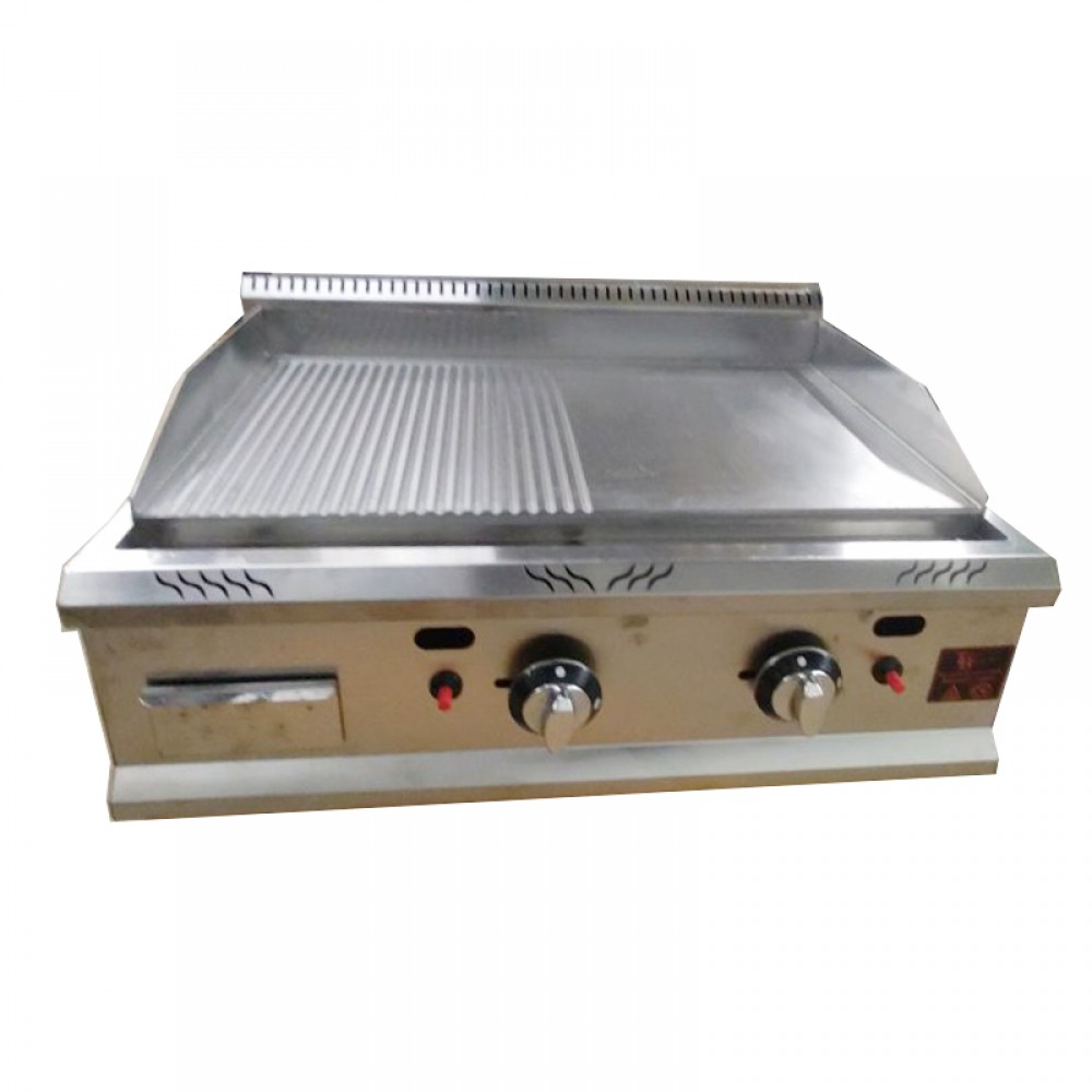 Commercial Table-top Griddle 70 CM GAS Smooth Surface Hot ...