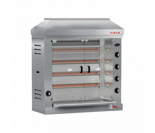 Pimak Radian Chicken Roasting Machine 3 Skewers / 18 Chicken ...