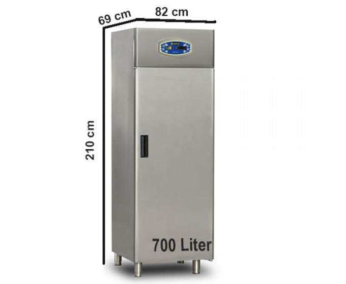 Commercial Fridge 700 Litre Stainless Steel Single Glass ...
