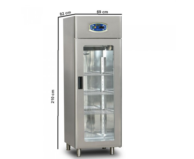Commercial Static Fridge 1400 Litre Stainless Steel Double ...