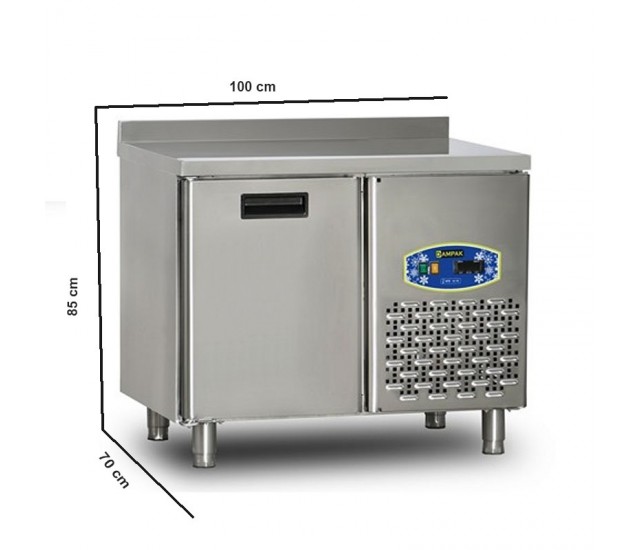 Commercial Fridge 135 Litre Stainless Steel Single Door Catering ...