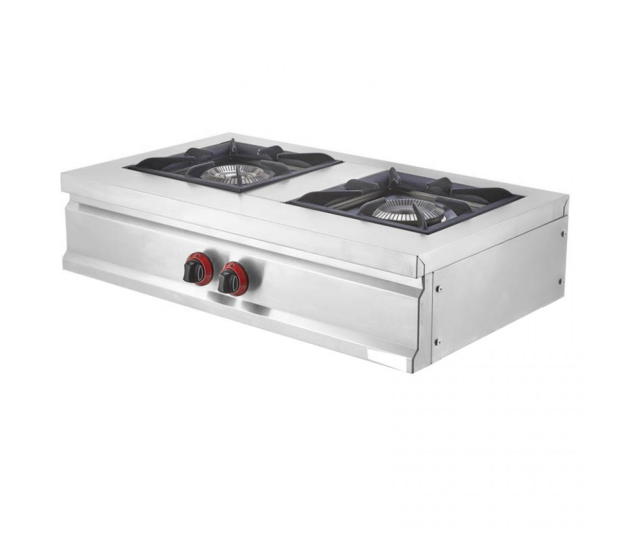2 Burner Gas Boiler Hob Countertop cooker - 44,000 Btu Commercial ...