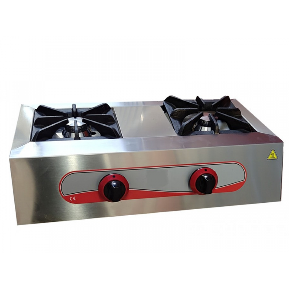 2 Burner GAS Boiling Top Table Top Range Cooker For Restaurants ...