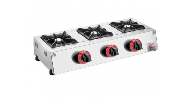 3 Burner GAS Boiler Top Table Top Range Cooker For Restaurants ...