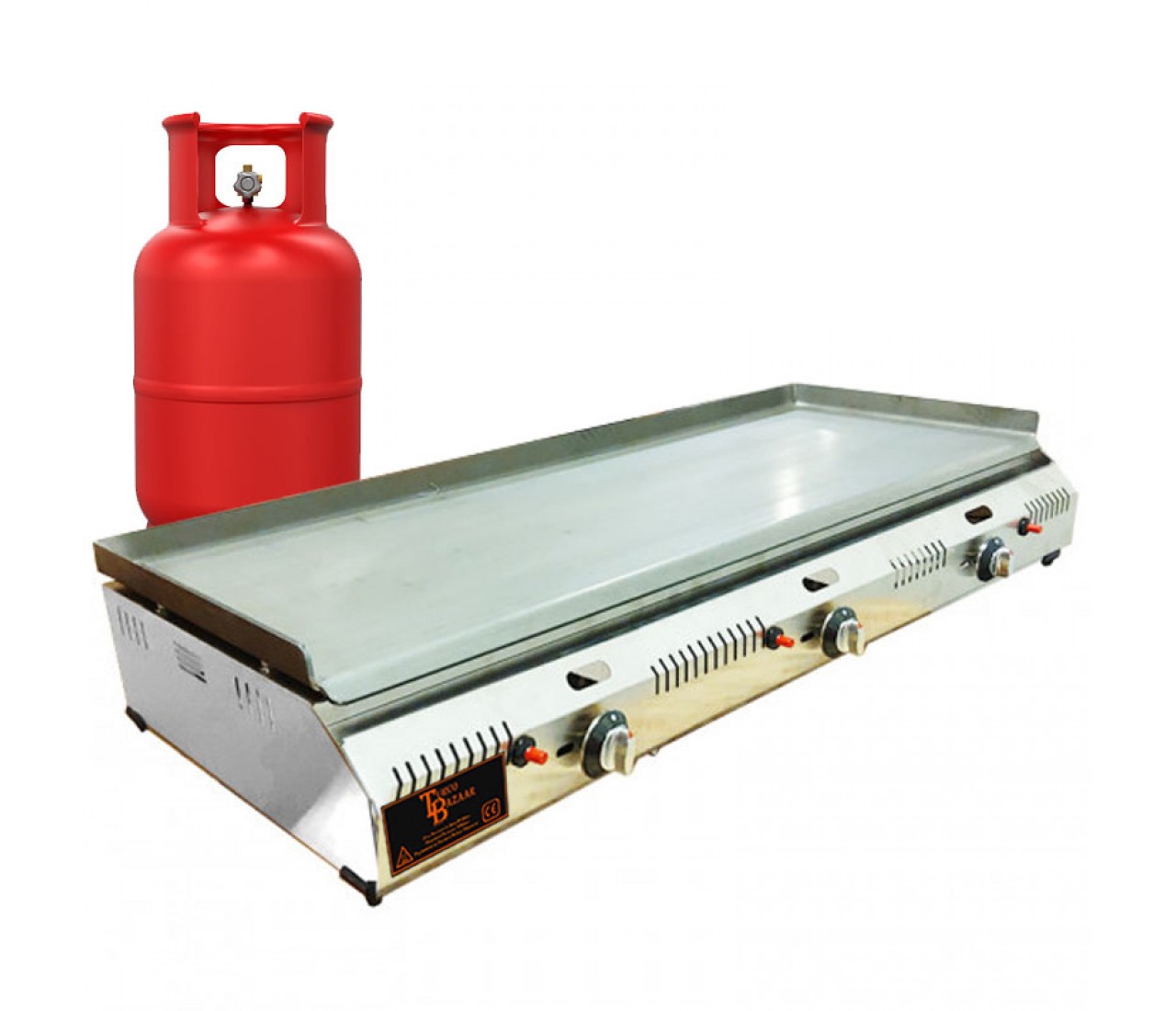 Commercial Table top Griddle 120 CM smooth hot plate Gas ...