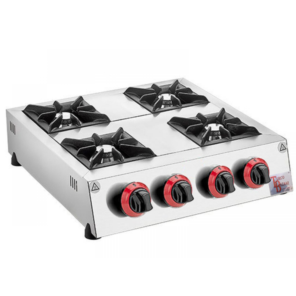 Counter Top Stoves : 4 Burner GAS Boiler Top Table Top Range ...