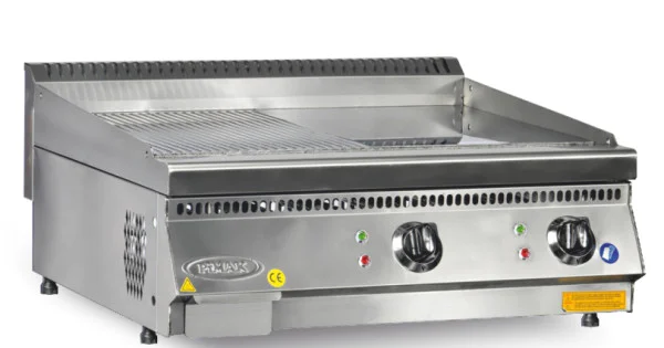 Commercial Table-top Griddle 60 CM GAS Smooth Surface Hot ...