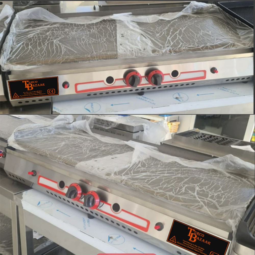 Commercial Table-top Griddle 100 CM GAS Smooth Surface Hot ...