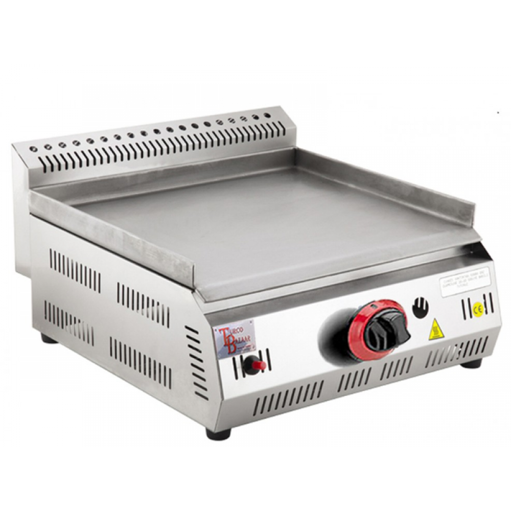 Commercial Table-top Griddle 50 CM GAS Smooth Surface Hot ...