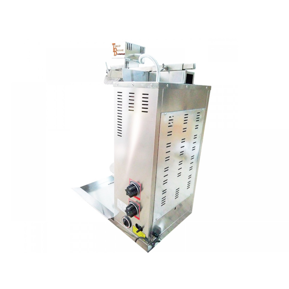 2 Burner Automatic spinning Shawarma Machine Spinning Griller ...