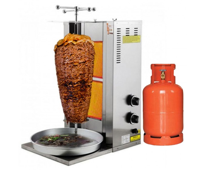 4 Burner Automatic spinning Shawarma Machine Spinning Griller ...