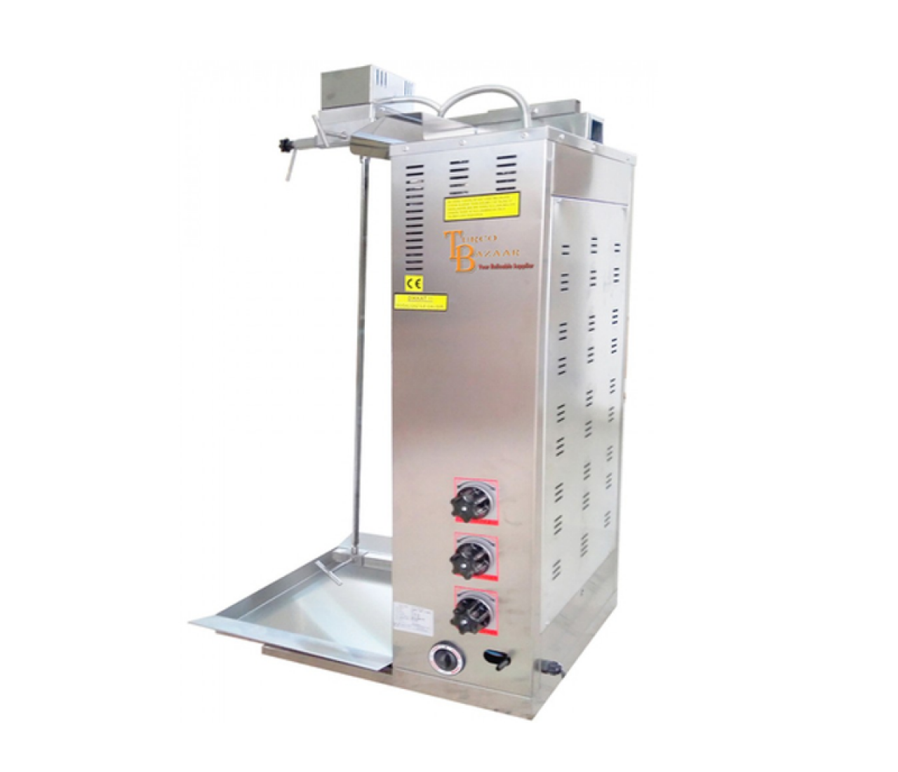 Doner Kebap Shawarma Machines : 3 Burner Automatic spinning ...