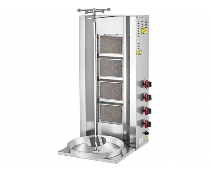 natural gas shawarma machines