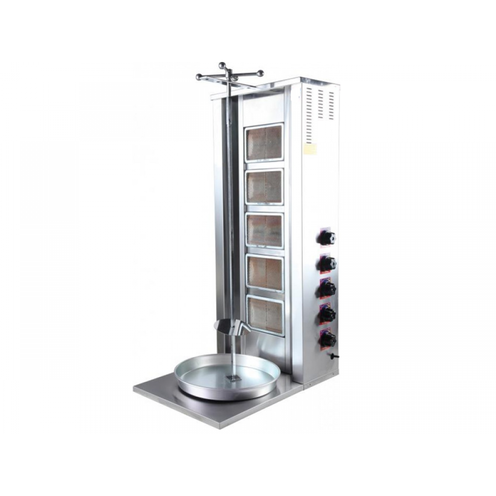 5 Burner Shawarma Grill Machine Propane Lpg Falafel Grill ...