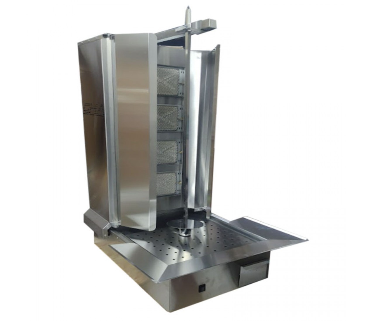 Doner Kebap Shawarma Machines : 4 Burner Automatic spinning ...