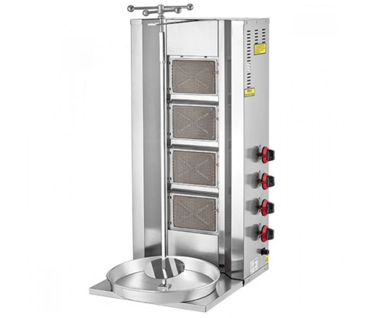 4 Burner Shawarma Grill Machine Spinning Riller Tacos Al ...