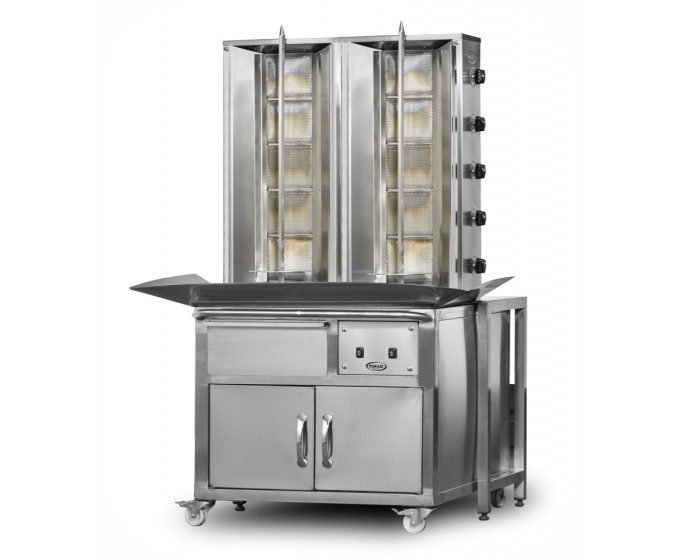 natural gas shawarma machines