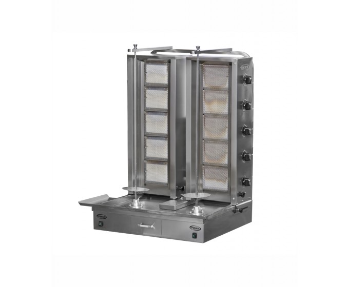 natural gas shawarma machines